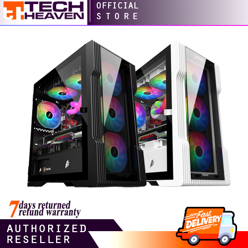 1STPLAYER TRILOBITE TG-3 MID-TOWER GAMING CASE W/ TG SIDE & FRONT/ M ...