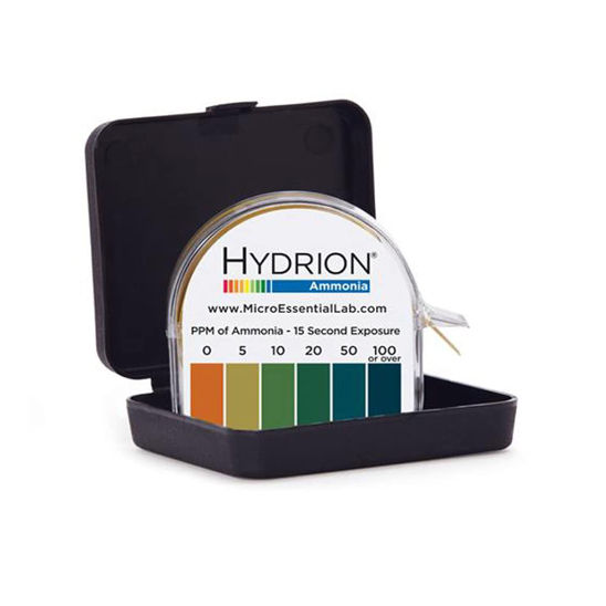 Ammonia Test Paper Strips by Hydrion 0-100 ppm, 15-Foot Roll with ...