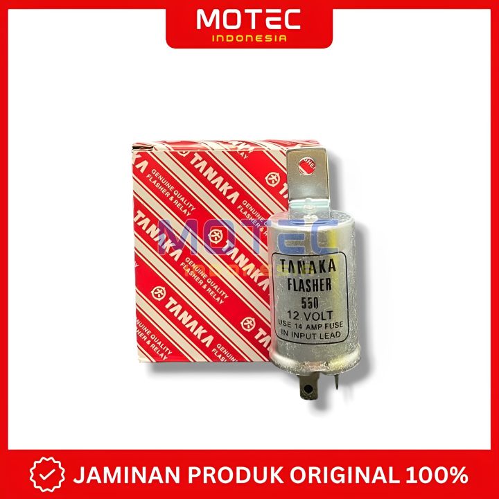 Flasher Sen Mobil Universal Bulat 3 Pin 12 V Merk Tanaka Original ...