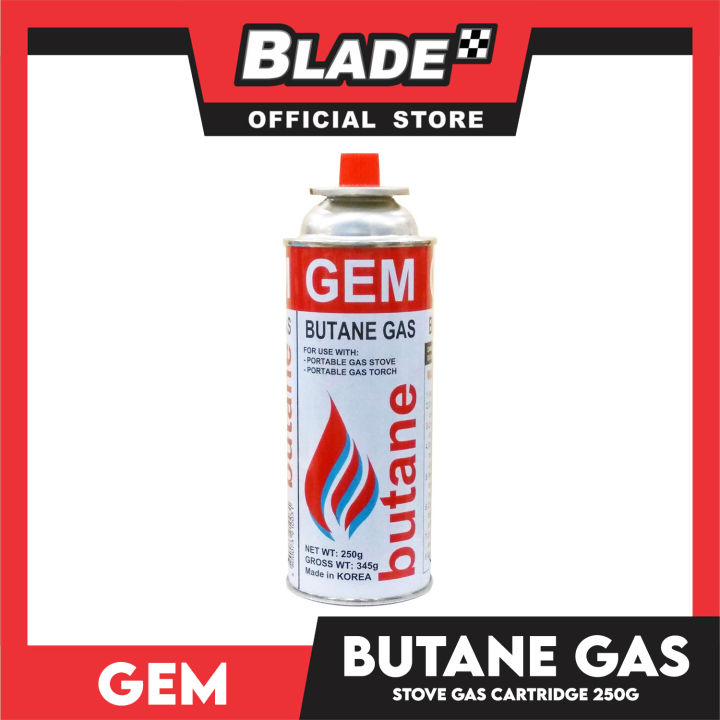 GEM Butane Gas 250grams Stove Gas Cartridge | Lazada PH