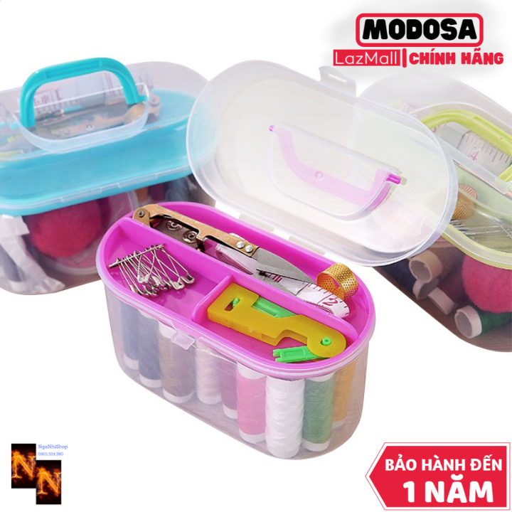 Hộp Kim Chỉ Modosa Đa Năng May Vá Quần Áo Một Cách Tiện Lợi | Lazada.vn