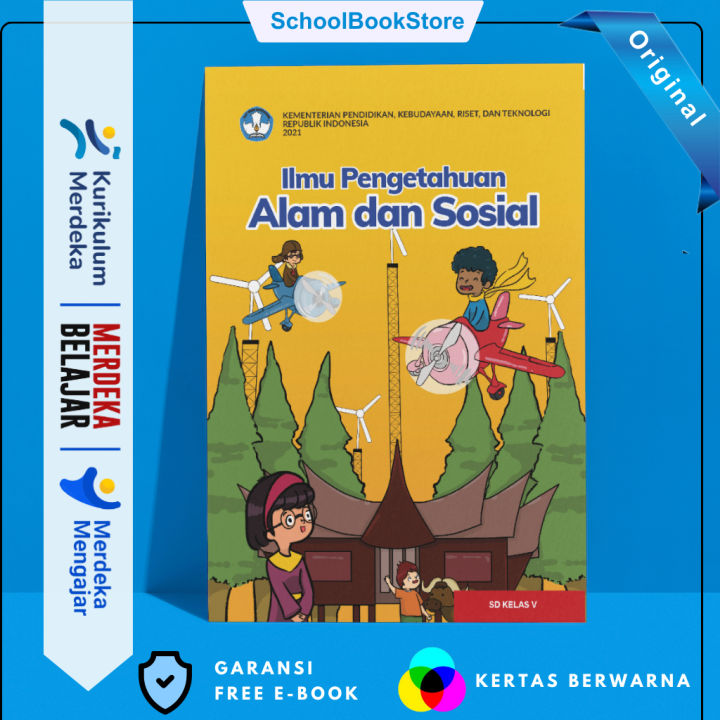 Buku Pelajaran IPA IPS Kelas 5 SD Kurikulum Merdeka Belajar Baru 2021 ...