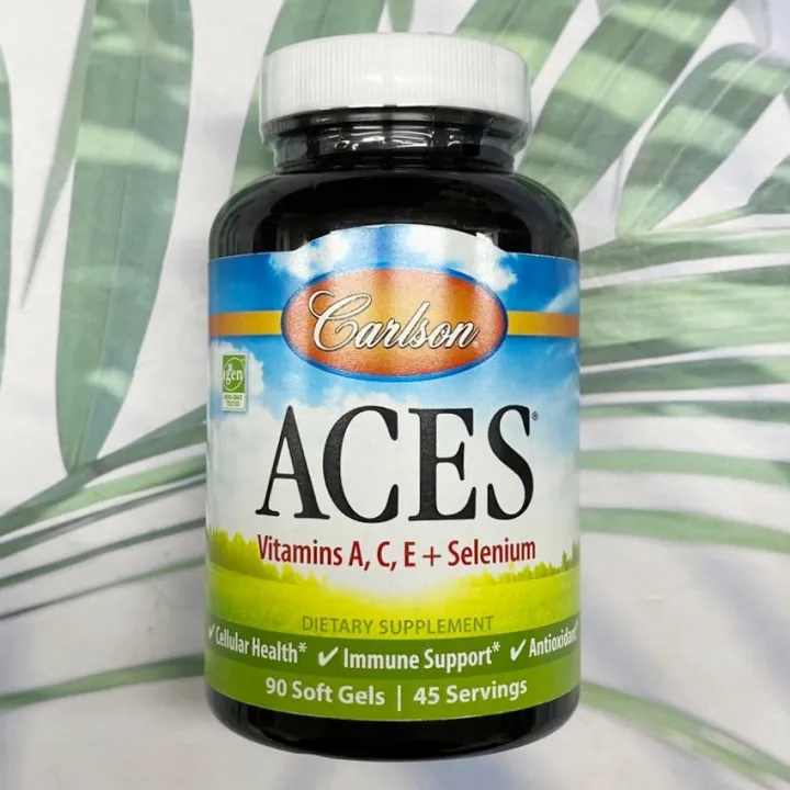 เอซีเอส วิตามิน เอ ซี อี + ซีลีเนียม ACES Vitamins A, C, E + Selenium ...