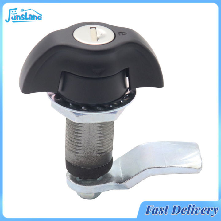 FunsLane RV Cabin Door Lock Wing Shaped Handle Truck Cap Camper Trailer ...