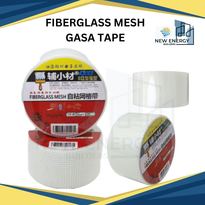 N.E.B || GASA TAPE GYPSUM FIBER GLASS TAPE 30M FIBERGLASS MESH (4.5CM ...