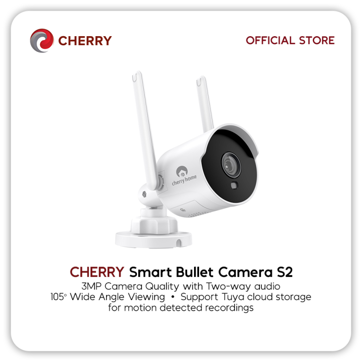 CHERRY Smart Bullet S2 Camera (3MP) CCTV | Lazada PH