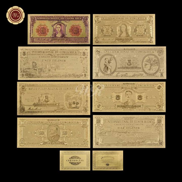 【Shop with Confidence】 Costa Rica V5 Plastic Bank Note Commemorative ...
