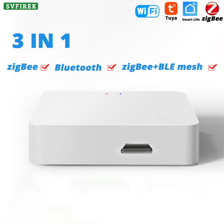 Tuya ZigBee Multi-mode Gateway Support Bluetooth Mesh Smart Wireless Gateway Bridge Hub For ...