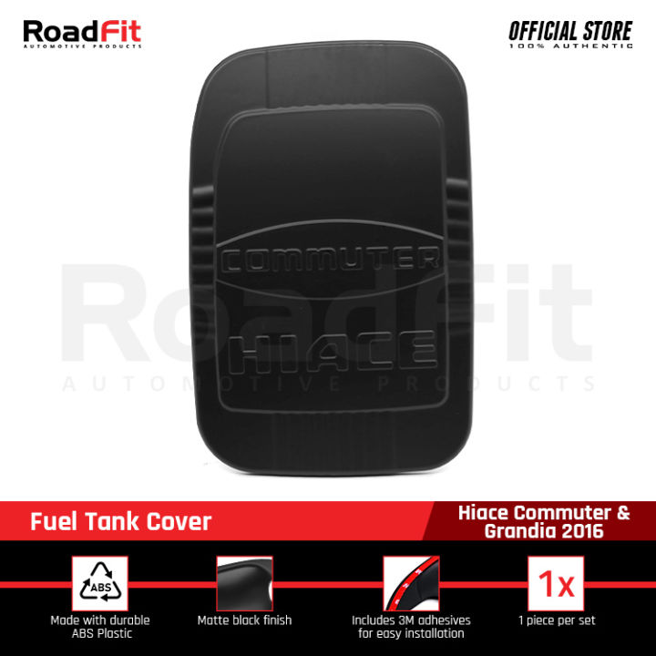 Toyota Hiace Commuter and Grandia 2016 Matte Black Fuel Tank Cover, 1pc ...