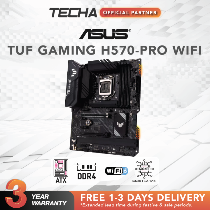 ASUS TUF GAMING H570-PRO WIFI | Full ATX | DDR4 Motherboard | Lazada Singapore
