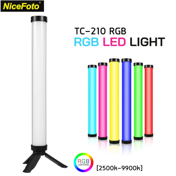Nicefoto TC-210 RGB LED Video Light ไฟ LED | Lazada.co.th