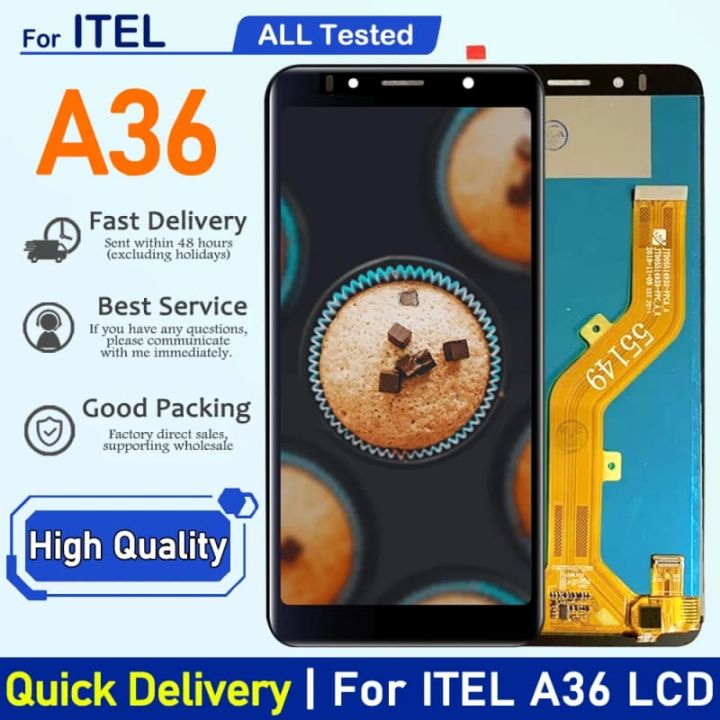 Libodi 5.5" For itel A36 LCD Display Screen Touch Panel Digitizer ...