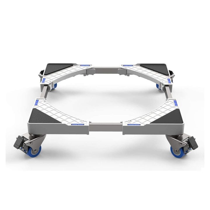 Washing Machine Stand,with 4 Swivel Wheels,Adjustable Length, Load ...