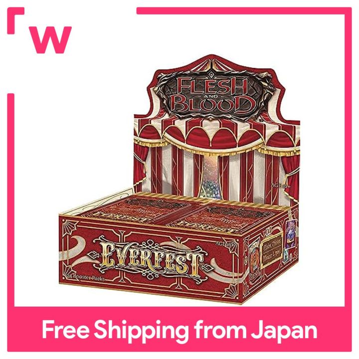 Legend Story Studios Flesh & Blood TCG Everfest First Edition Booster ...