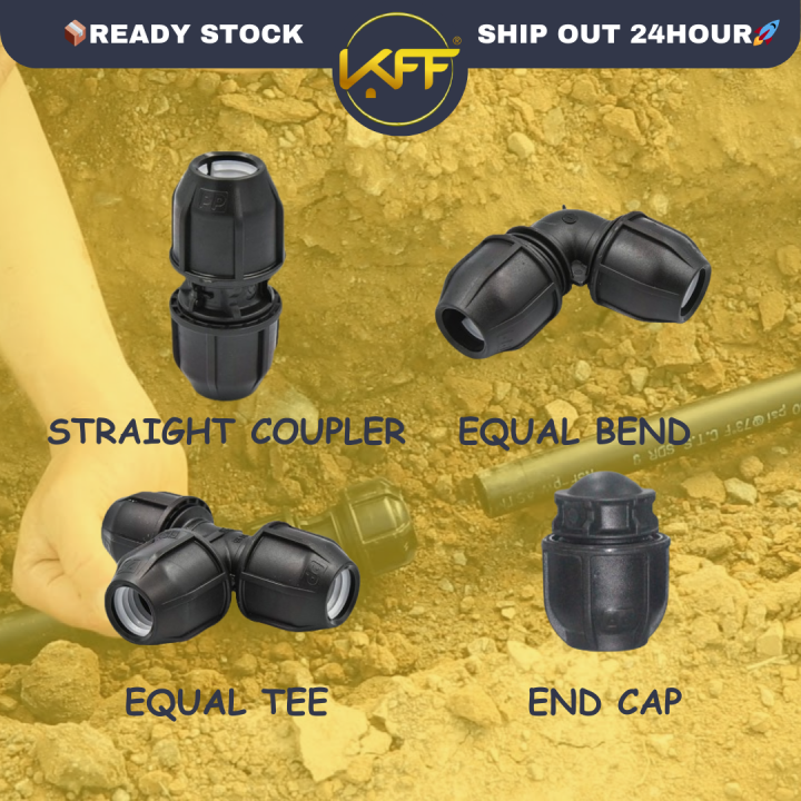 HDPE Poly Fitting Poly Pipe Connect SC/EB/ET/EC/ST 20MM 25MM 32MM | Lazada