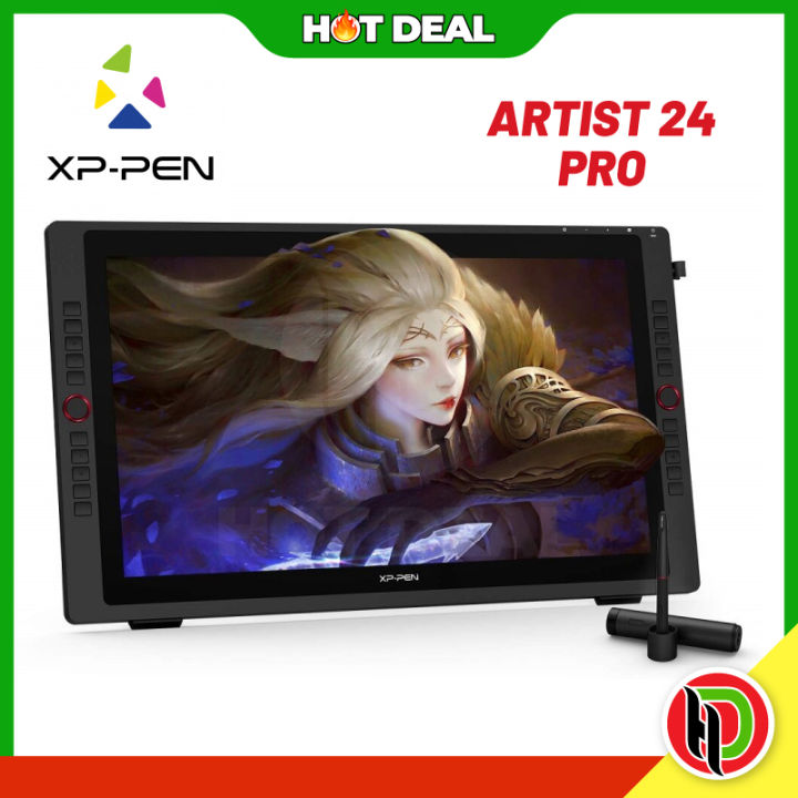 Hotdeal ( Local Warranty ) XP-Pen Artist 24 Pro Drawing Pen Display 2K ...
