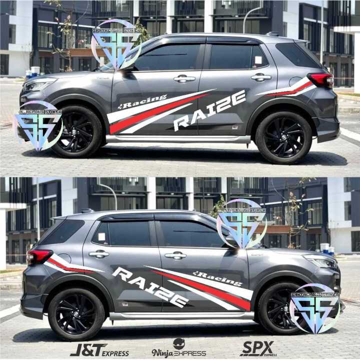 STICKER STIKER MOBIL RAIZE CUTTING STICKER MOBIL TOYOTA RAIZE | Lazada ...