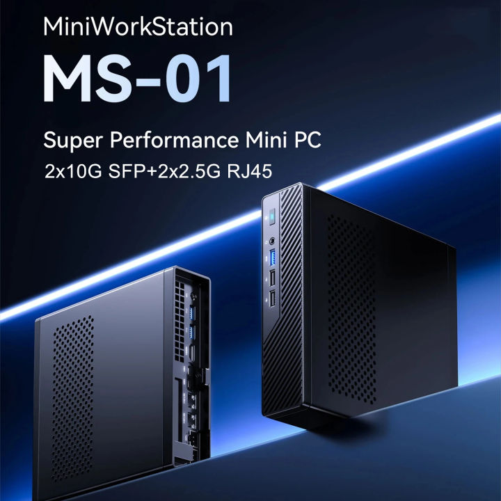 Minisforum Workstation MS-01 Intel i9-12900H/i5-12600H 2x10G SFP+ 2x2 ...