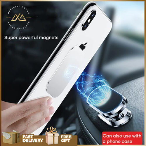 CAR MAGNETIC PHONE HOLDER/ 360 TURN PHONE STAND/ MOBILE DASHBOARD ...