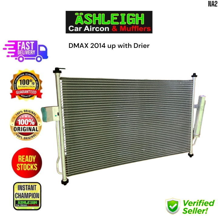 Isuzu Dmax 2014 up Condenser with filter drier Car aircon parts ...