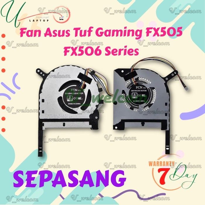Fan Asus TUF A15 F15 FX505 FX506 FA506 FX506IH FA506II FX506LH FX506LI ...