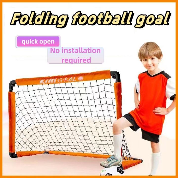 Portable football goal set outdoor folding football goal suitable for ...