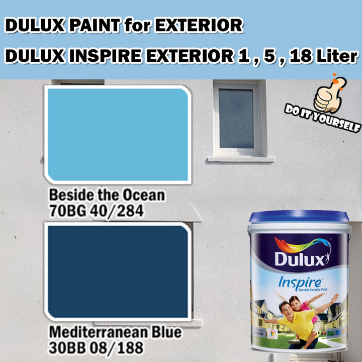ICI DULUX INSPIRE EXTERIOR PAINT COLLECTION 1 , 5 & 18 Liter Beside the ...