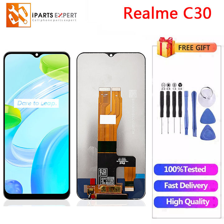 IPARTSEXPERT 6.5" Original LCD For Oppo Realme C30 C33 C30s 2023 LCD ...
