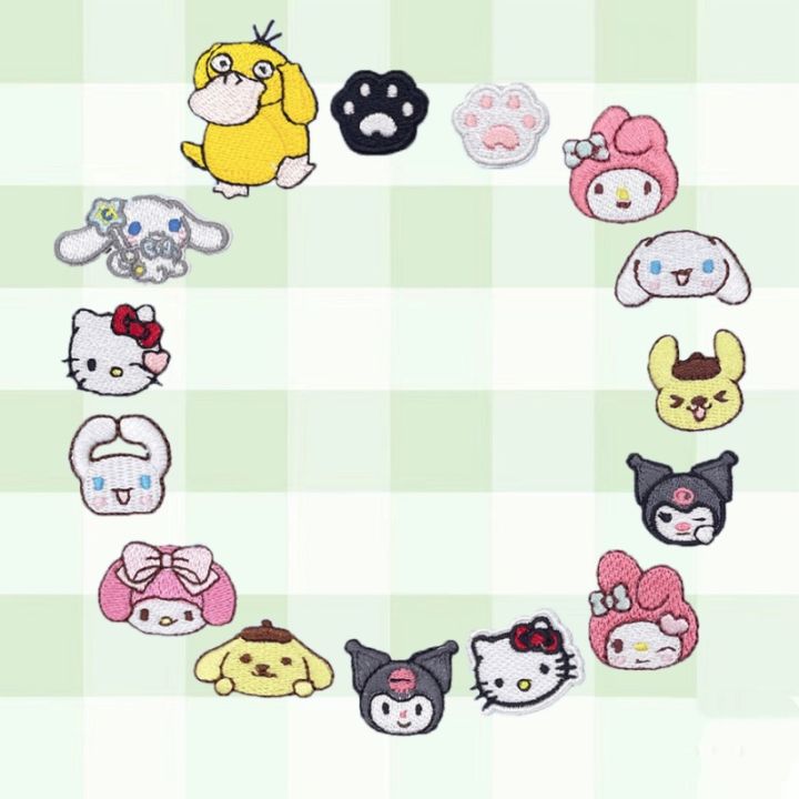 Pro Patch Store Cartoon Trumpet Kuromi Sanrio Series DIY Embroidery ...