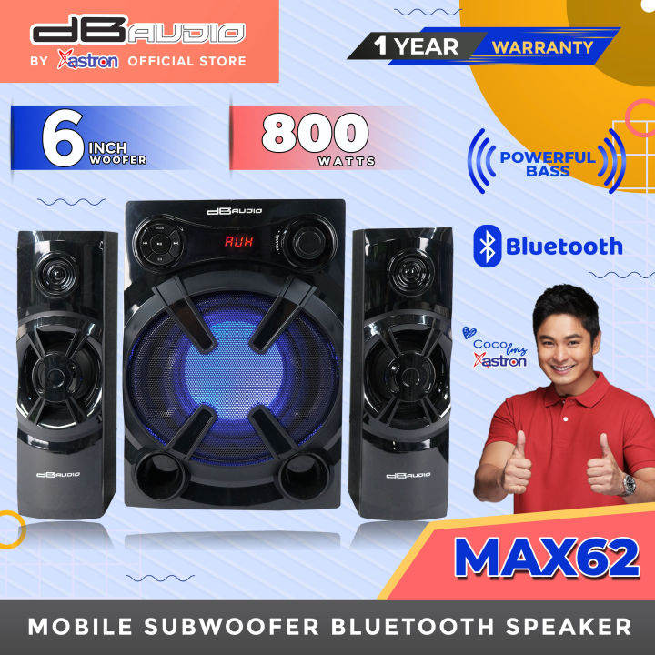 Db Audio MAX-62 2.1 Home Theater Subwoofer System | Bluetooth | 6 ...