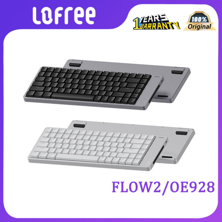 Lofree FLOW2 OE928 low-profile mechanical keyboard Wireless Bluetooth ...