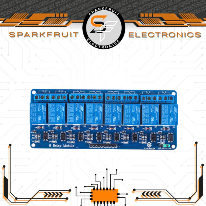 8-Channel 5V Relay Module | Lazada PH