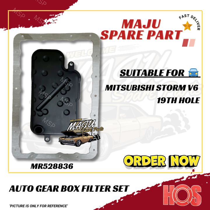 MSP MITSUBISHI STORM V6 19TH HOLE AUTO GEAR BOX FILTER SET AUTO ...