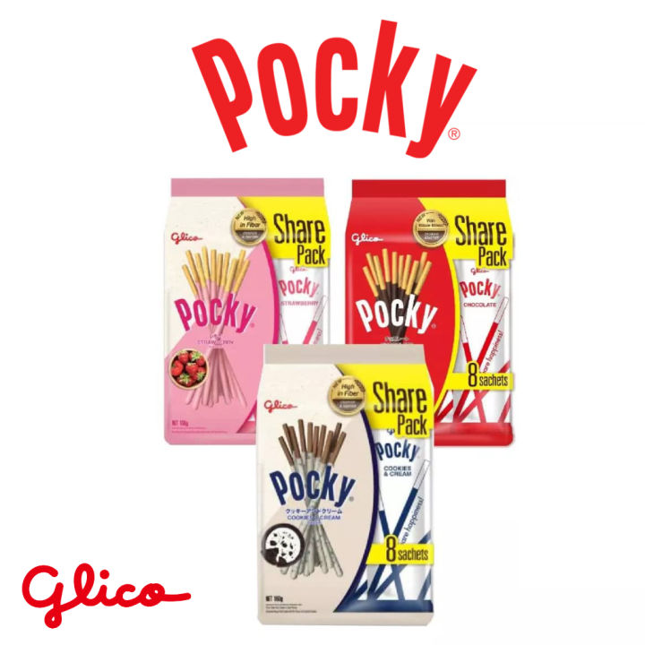 Pocky Family Pack (8packs) Assorted | Lazada