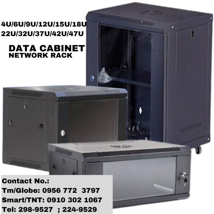 Data Rack Cabinet, Network cabinet, wall mounted data rack | Lazada PH