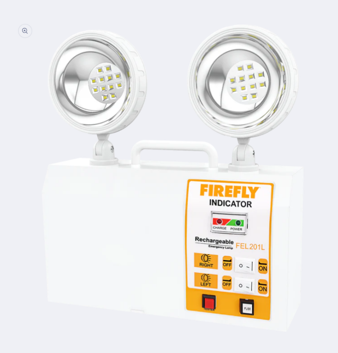Firefly Rechargeable Twinhead Emergency Lamp FEL201L | Lazada PH