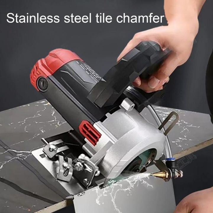(IGRZ) Angle Grinder Stand for Tile 45 Degree Chamfer Cutting Tools ...