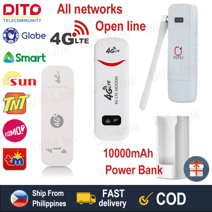 Pocket WiFi 4G LTE Openline for all Network Vemo Portable WiFi with ...