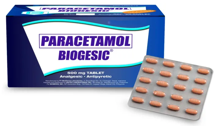 Biogesic 20 Tablets 500mg Paracetamol | Lazada PH