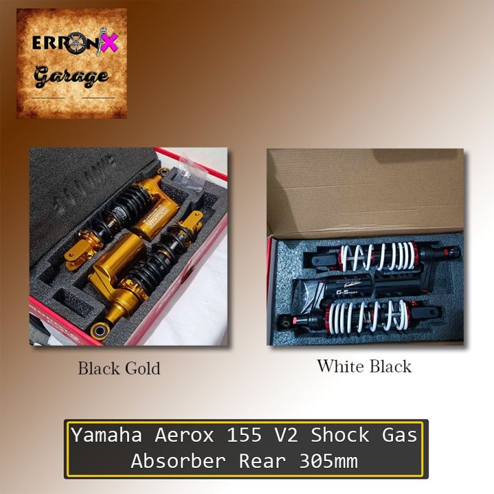 EG Yamaha Aerox 155 V2 | NMAX 155 V2 Shock Gas Absorber Rear 305mm | Lazada PH