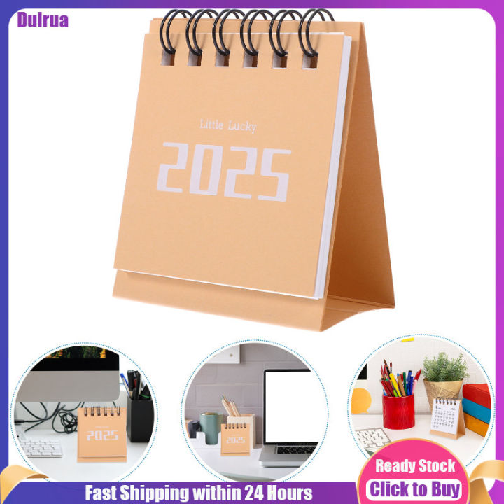 Dulrua 2005 Desk Calendar Daily Standing Desktop 2025 Calendars Decor ...