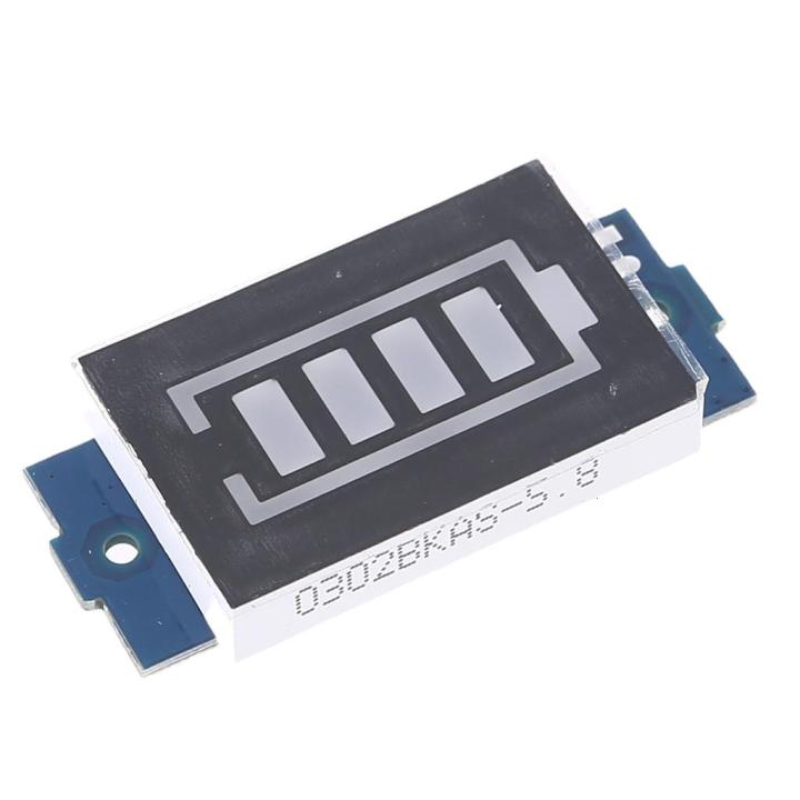 1S Single 3.7V Lithium Battery Capacity Indicator Module Blue Display ...