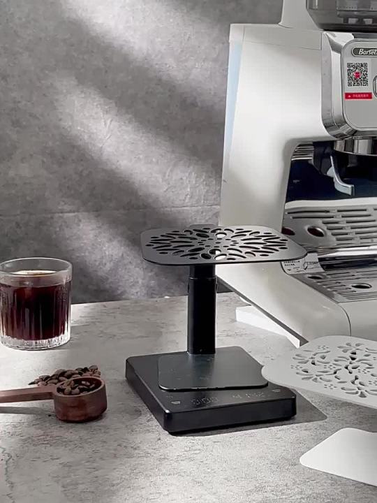 Italian Coffee Machine Weighing Rack Electronic Scale Elevated Rack ...