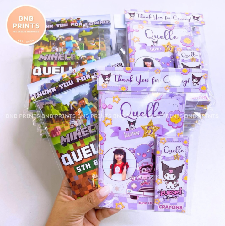 CUSTOMIZED PARTY GIVEAWAY COLORING ACTIVITY BOOKS - ANY THEME AND ...