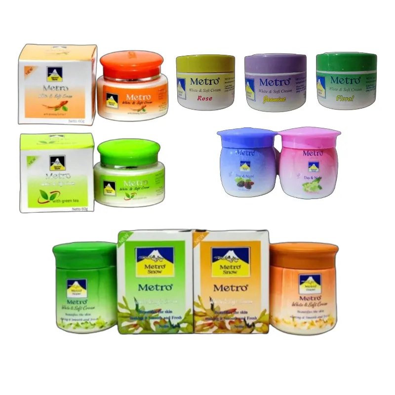 METRO SNOW White & Soft Cream For Day & Night | Lazada Indonesia