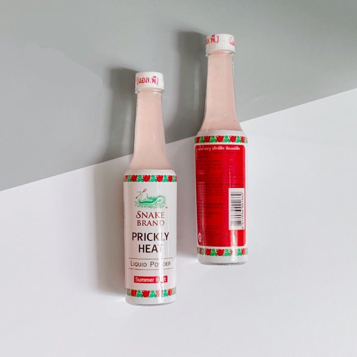 Snake Brand Prickly Heat Liquid Powder Summer Heat 80ml | Lazada Singapore