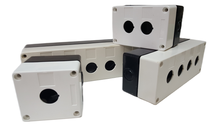 SALZER 22MM Holes Switch Box, PVC Control Box, Control Station Box IP55 ...