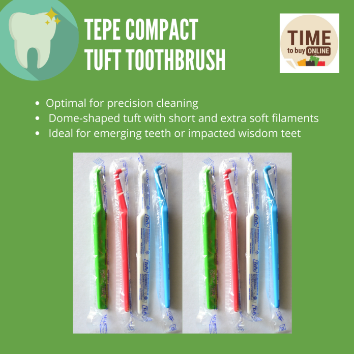 TePe Compact Tuft Toothbrush | Lazada PH