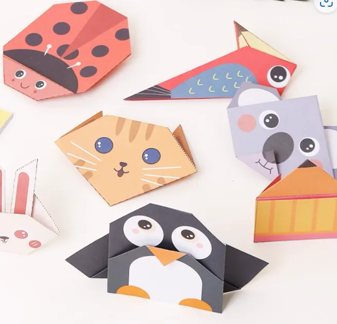 New! Origami Paper Animal 3D Origami animals handmade folding paper ...