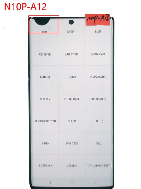 6.8"Original Note 10+ lcd For SAMSUNG GALAXY Note10 Plus N975 N9750 ...